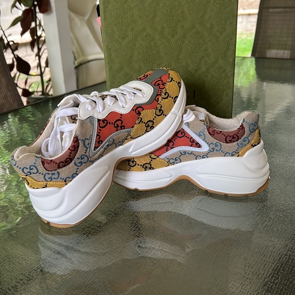 Gucci | Shoes | Gucci Rhyton Multicolor Sneakers | Poshmark